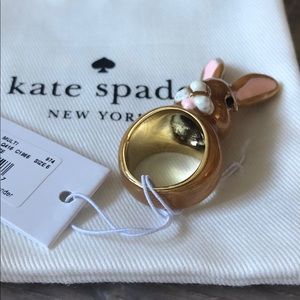 kate spade | Jewelry | Kate Spadenwt 3d Bunny Ring | Poshmark